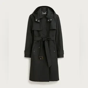 J. Crew | Jackets & Coats | Nwt Jcrew Icon Trench Coat In Black 2 ...